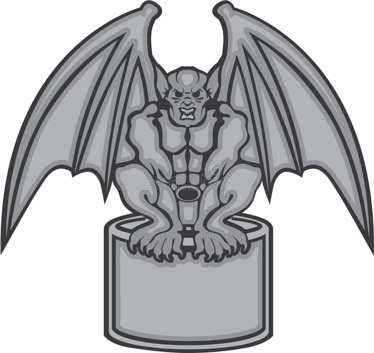 Stone Gargoyle Stock Illustrations – 1,317 Stone Gargoyle Stock ...