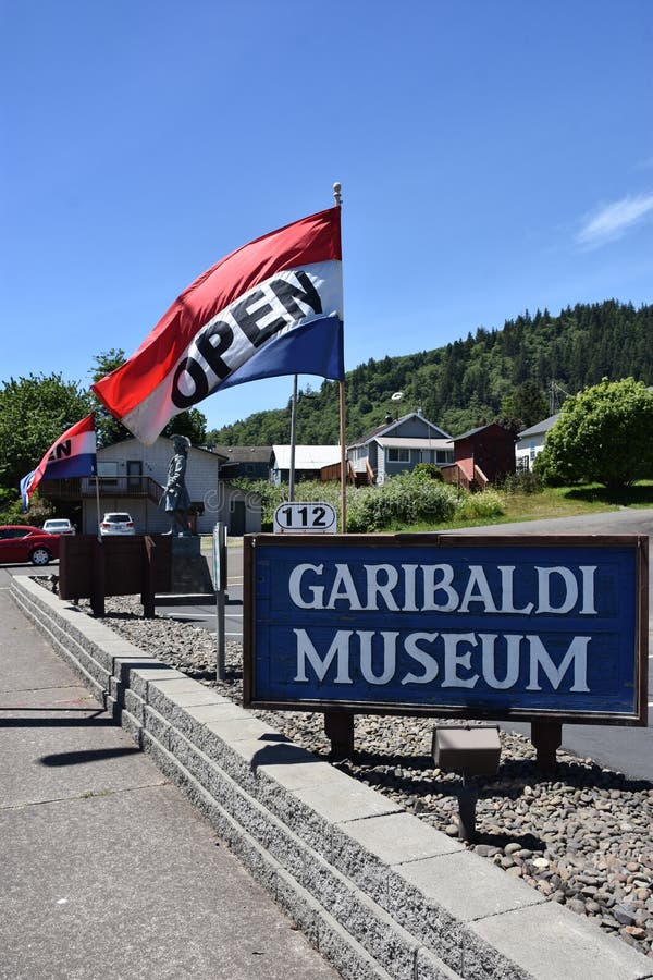 Garibaldi Museum in Oregon editorial image. Image of monument - 155375270
