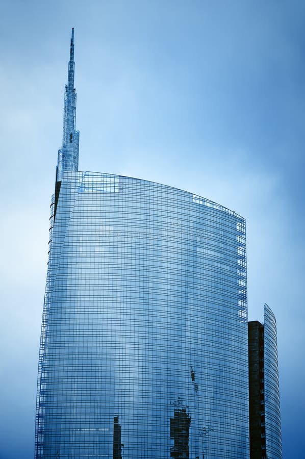 The Garibaldi Tower in Milan - Italy Stock Image - Image of global ...