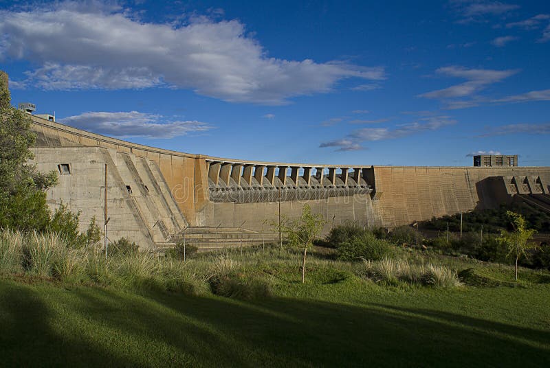 Gariep Dam stock image. Image of plant, verwoerd, state - 4870891