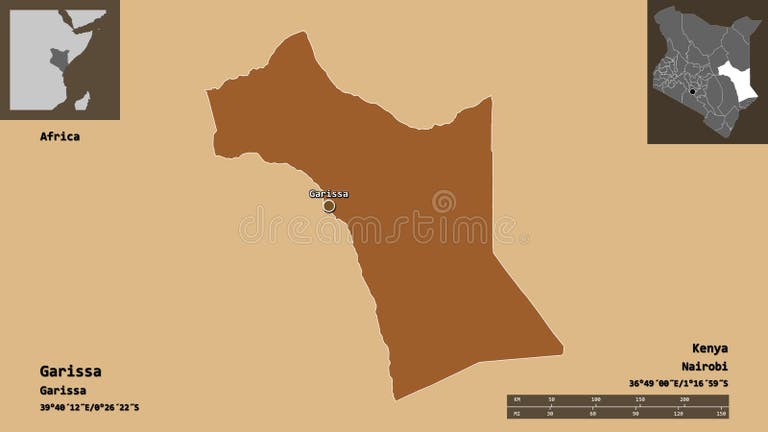 Garissa, County of Kenya,. Previews. Pattern Stock Illustration ...