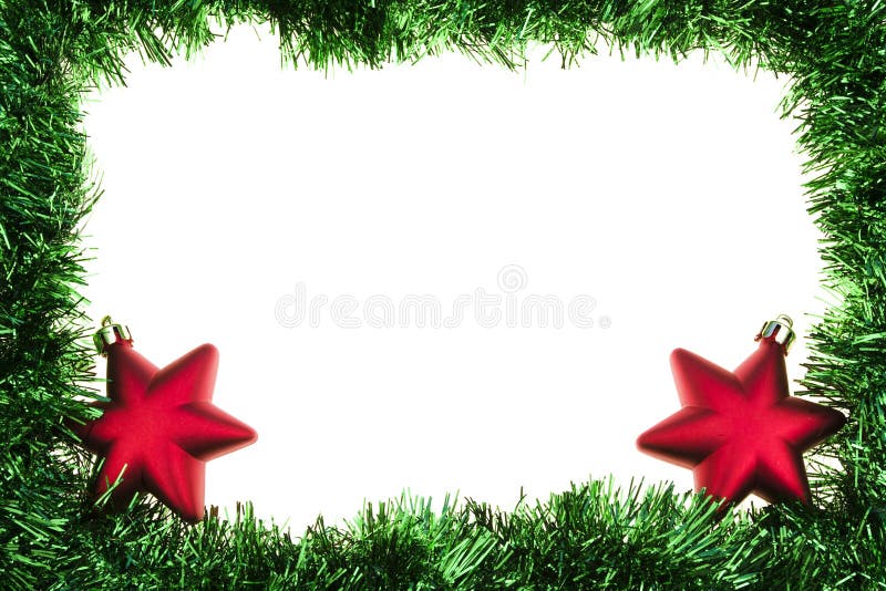 Garland Frame stock photo. Image of celebration, christmas - 3827144