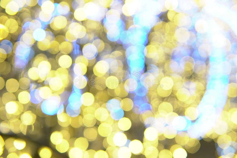 Garland Lights Bokeh Texture Abstract Background Stock Photo - Image of ...