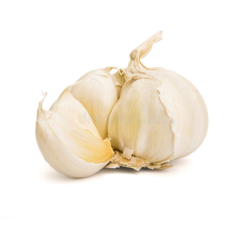 Garlic stock image. Image of healthy, gourmet, isolated - 10977809