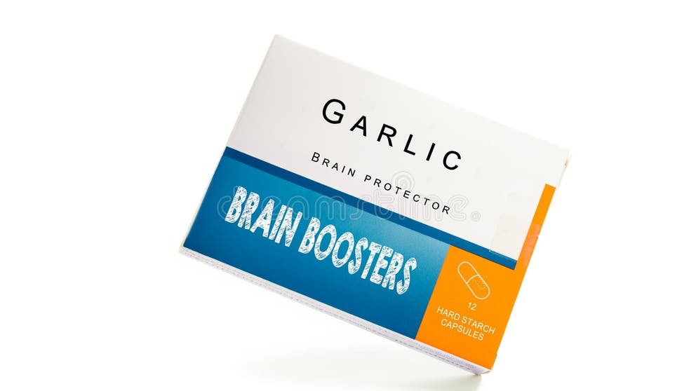Garlic Garlic Brain Protector Stock Image - Image of memory, buster ...