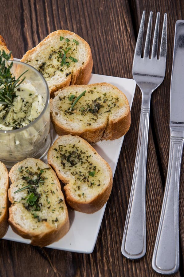 Garlic Bread Appetizer stock image. Image of toasted - 29282321