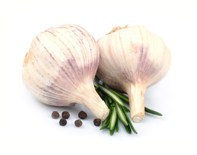 Garlic stock photo. Image of green, healthy, bulb, fragrant - 30651002