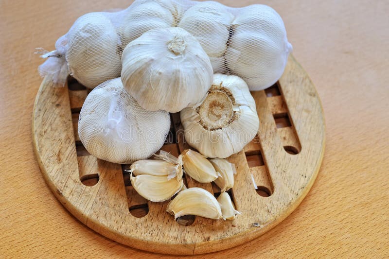 Garlic pods stock photo. Image of organic, nutrition - 17608964