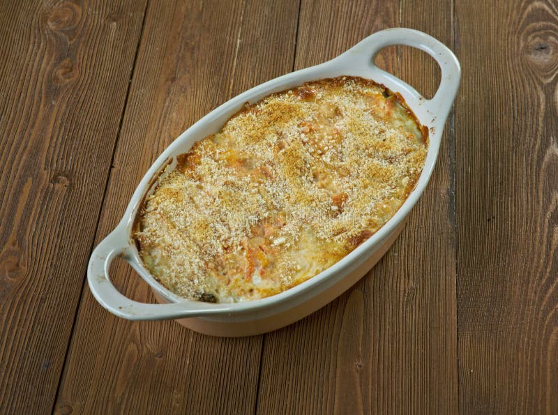 Garlic Cheddar Chicken Bake Stock Image - Image of cookery, italian ...