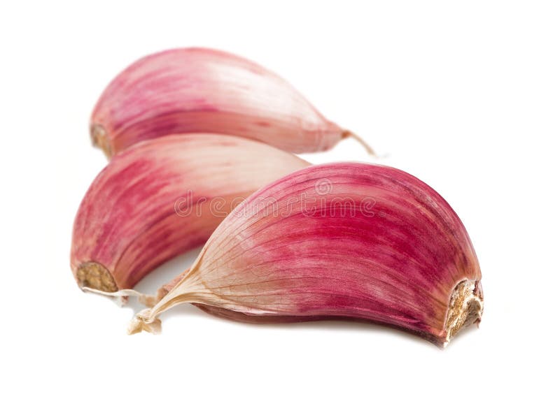 Garlic Cloves Whole on Display Close Up in a Retail Grocery Store in ...