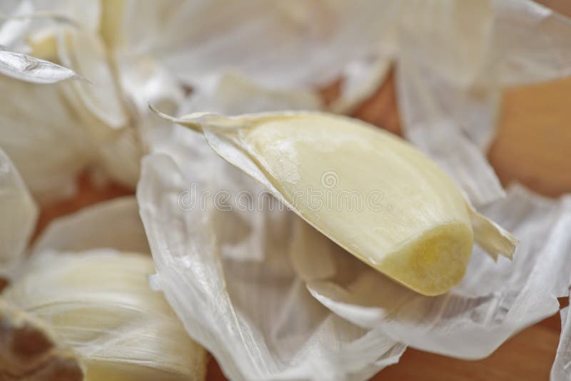 Garlic Cloves and Spices Cooking Stock Image - Image of vegetable ...