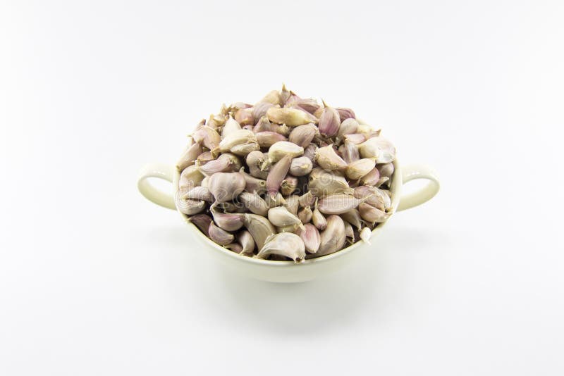 Garlic in the cup stock image. Image of garlic, asian - 62481831