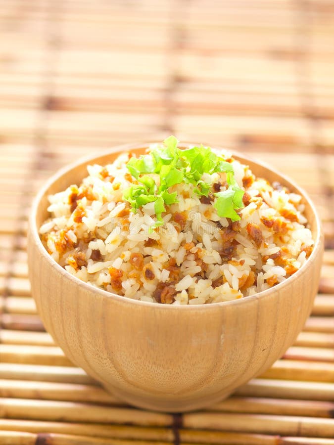 Garlic fried rice stock photo. Image of japanese, carbohydrate - 23201622
