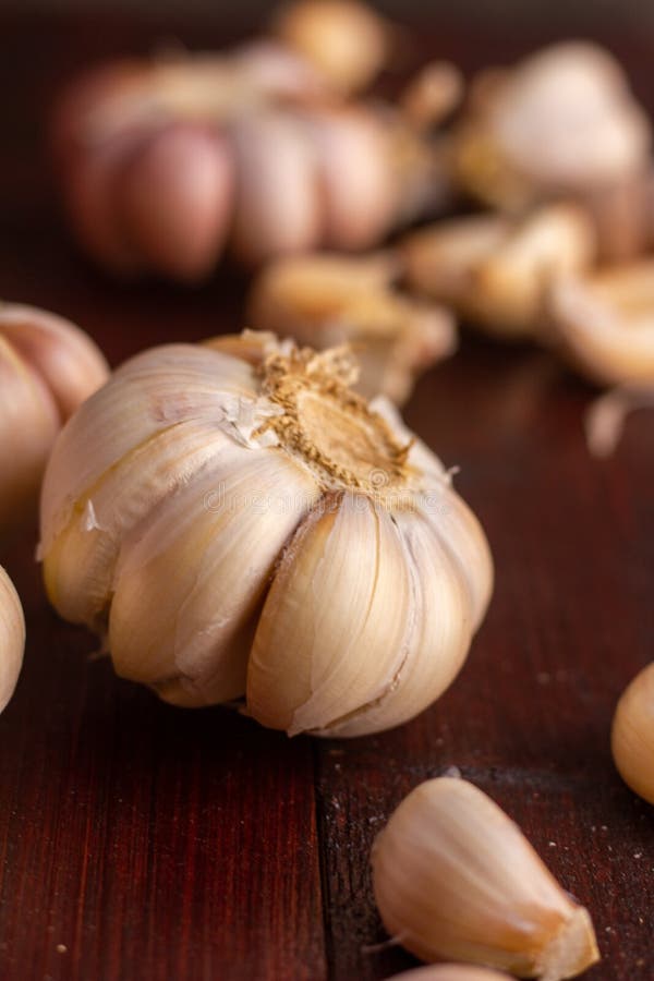 Garlic Kitchen Dinner Aromatic Object Stock Photo - Image of kitchen ...