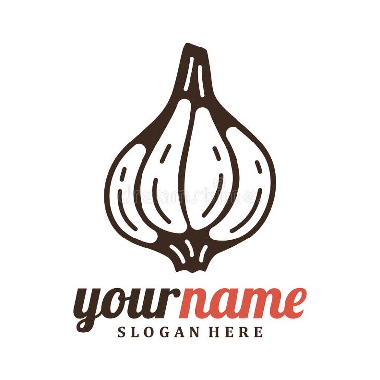 Garlic Logo Design Concept Vector. Creative Garlic Logo Design Template ...