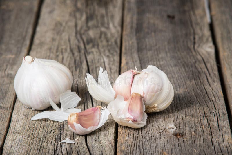 Garlic stock image. Image of portion, eating, herbal - 40831219