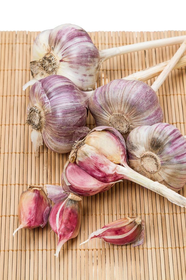 Garlic and pieces stock photo. Image of spice, eating - 26100478
