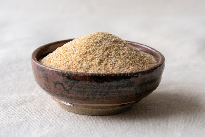 Garlic Powder in a Bowl stock image. Image of view, space - 241604503