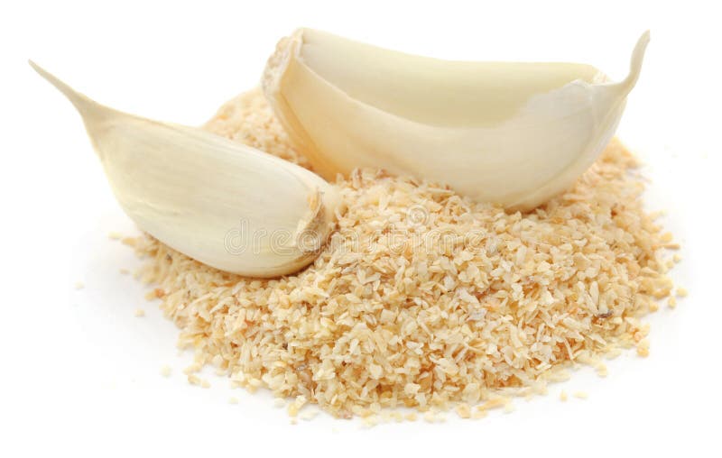 Garlic powder stock photo. Image of nutrition, garlic - 145749146