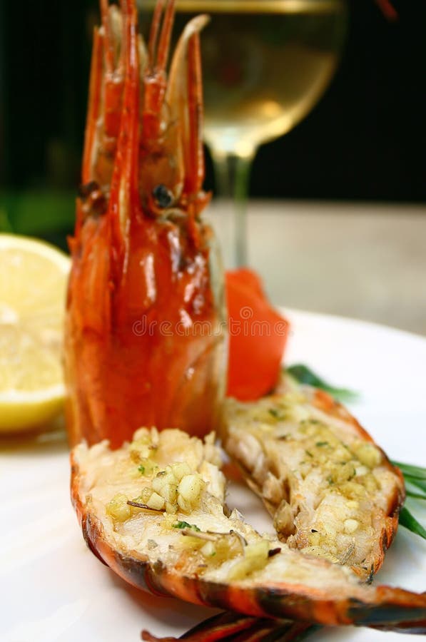 Garlic prawn stock image. Image of sour, cuisine, food - 2789791