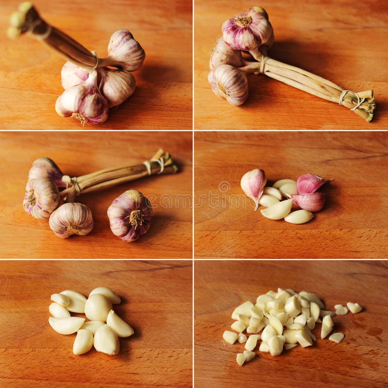 Garlic prepare stock image. Image of herb, meal, fresh - 78428229