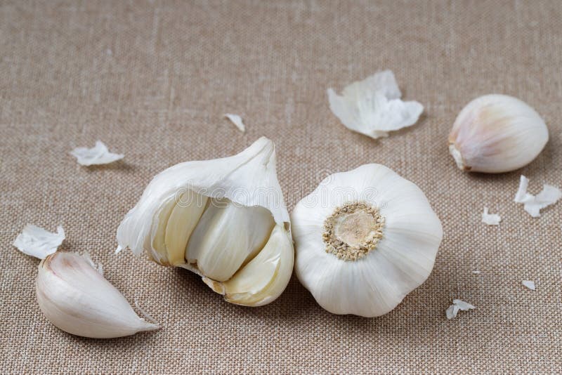 Garlic is Ready To Cook at the Kitchen Stock Photo - Image of healthy ...