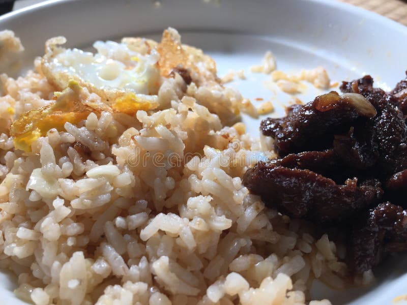 Tapa stock image. Image of philippine, popular, rice - 213602691