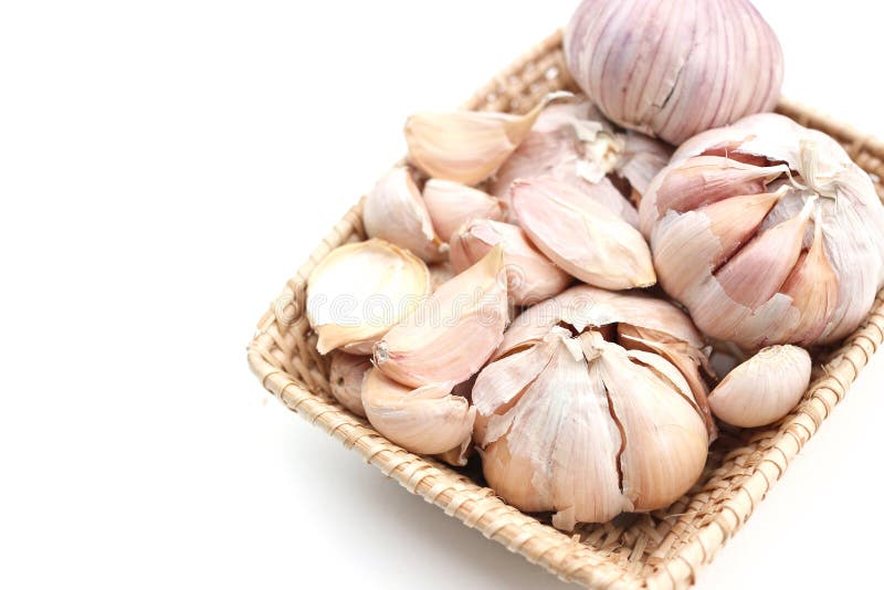 Garlic set stock image. Image of green, health, bulb - 55097627