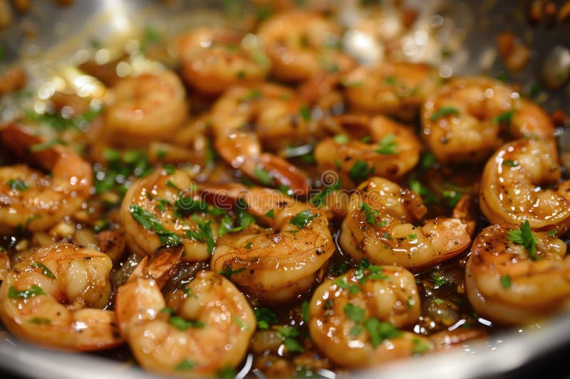 Garlic Shrimp Pinchos Tapas from Spain Stock Illustration ...