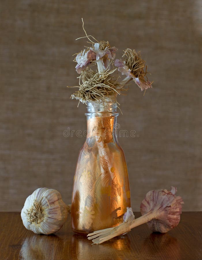 Garlic still life stock image. Image of garlic, life - 33914475