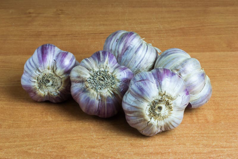 Garlic on the table. stock image. Image of vegetable - 88009453