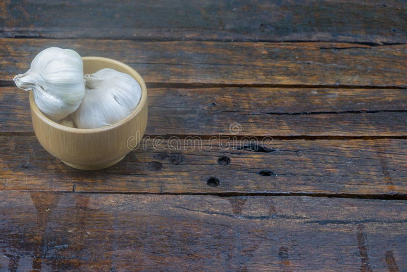 The garlic stock photo. Image of cooking, salad, round - 181717098