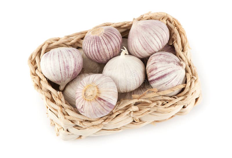 Garlic on white background stock photo. Image of healthy - 29103278