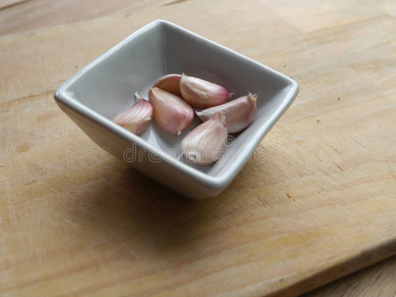 Garlic stock image. Image of garlic, garnish, eaten, odour - 74938799