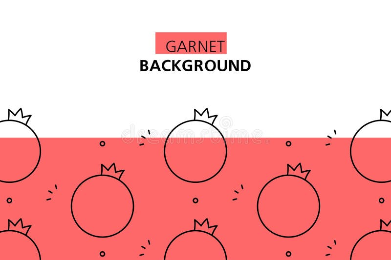 Garnet icon stock vector. Illustration of food, cartoon - 97736622