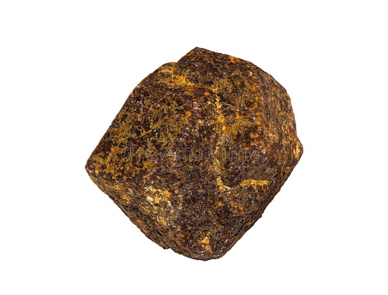 Garnet Crystal imagen de archivo. Imagen de faceta, material - 65247473