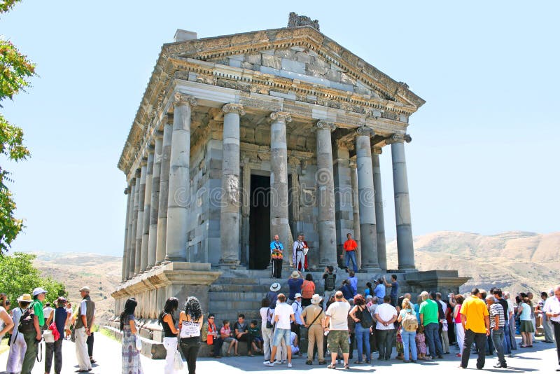 Garni temple editorial photo. Image of hellenism, history - 23324366