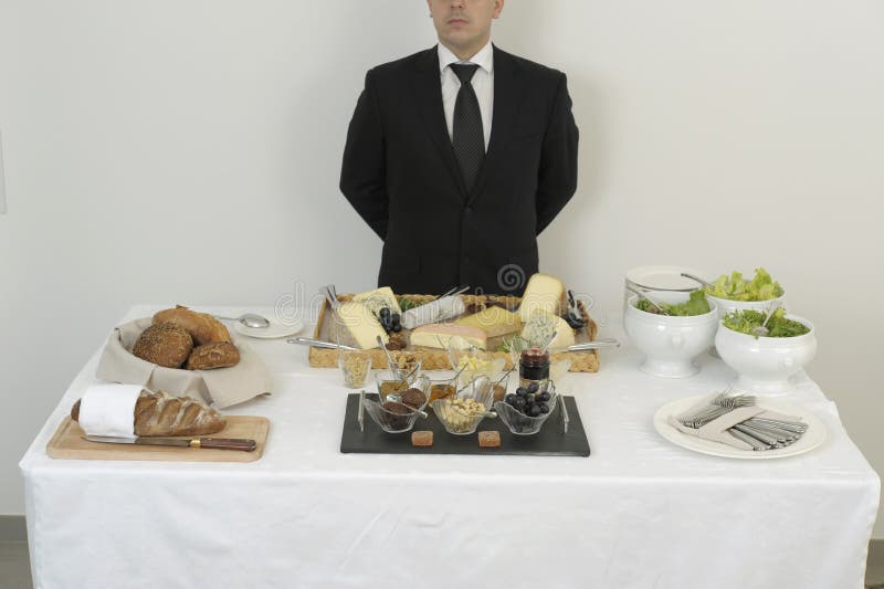 Garnished cheese buffet editorial photo. Image of selection - 23710011