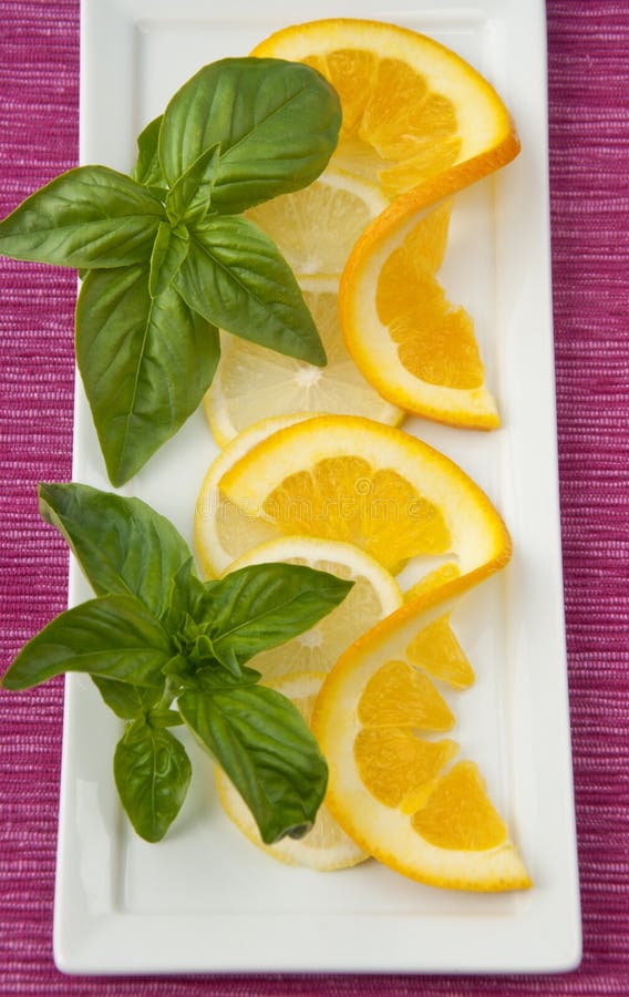 Garnishes stock image. Image of sllice, slices, lemon - 20113891