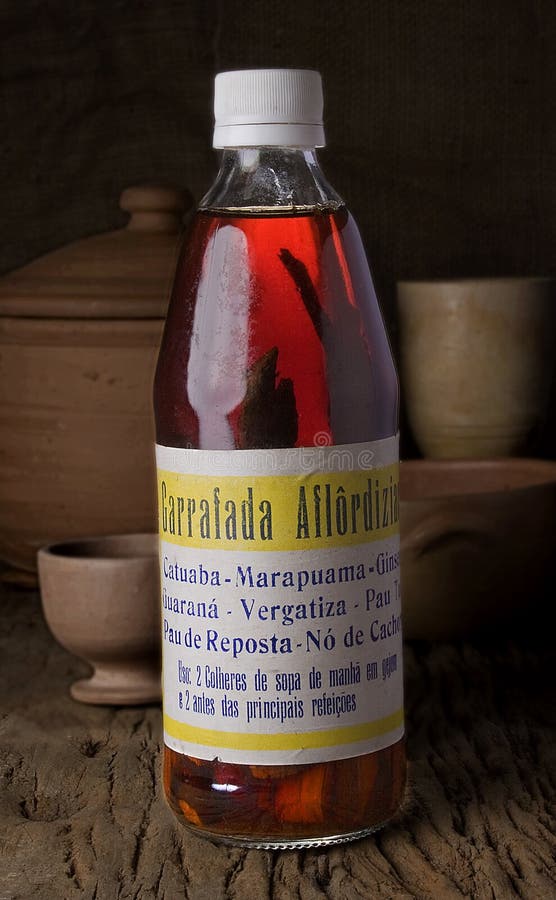 Garrafada: is an Unbranded and Illegal Folk Remedy Stock Image - Image ...