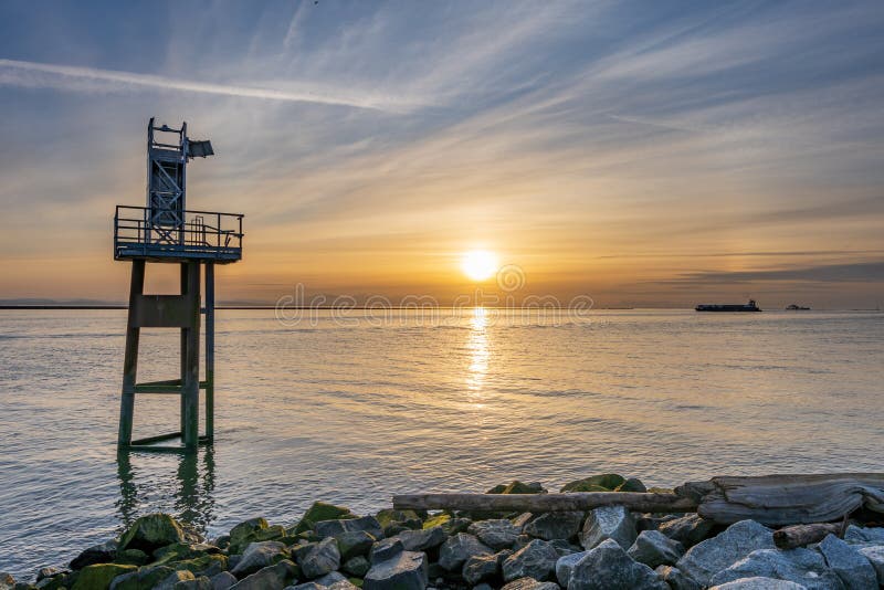 Garry Point Park. Richmond, BC, Canada. Stock Photo - Image of scenery ...