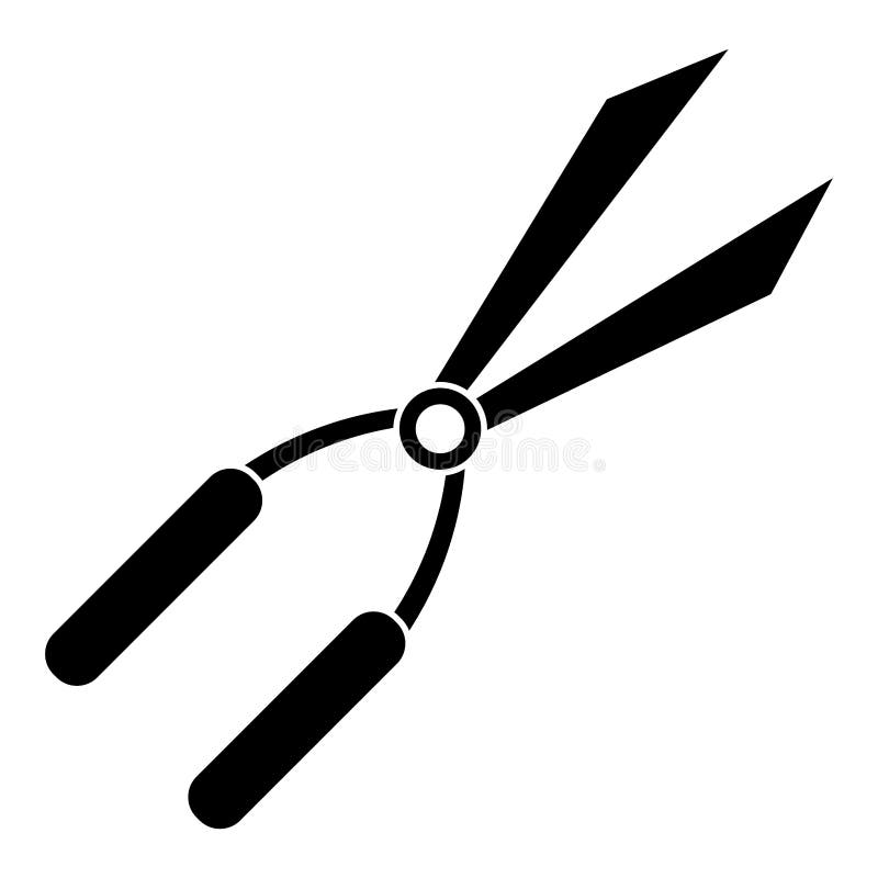 Scheren Bearbeiten Lokalisierte Ikone Stock Abbildung - Illustration ...