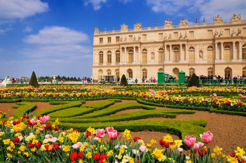 Fassade des Versailles stockbild. Bild von versailles - 20878749
