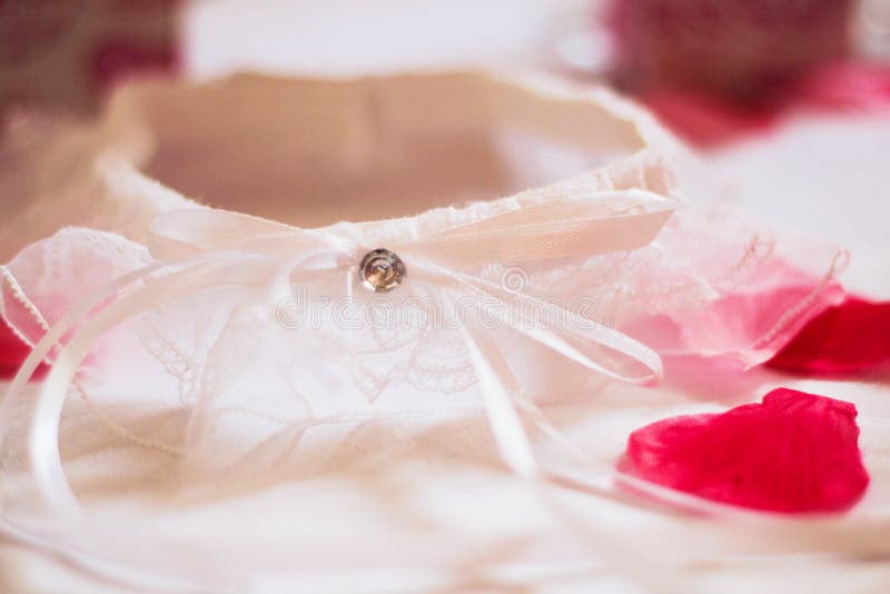 Garter stock image. Image of details, elegant, lace, bride - 69283357