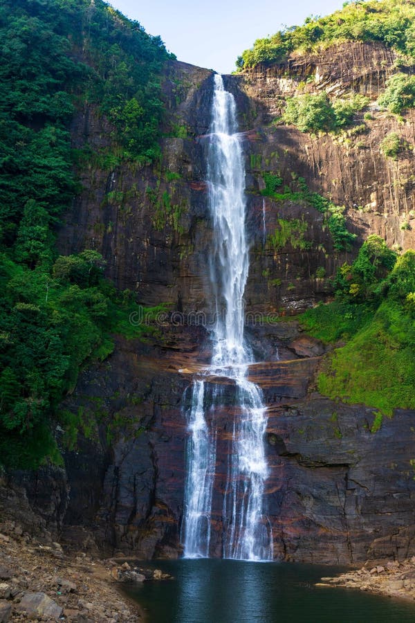 Gartmore water falls stock photo. Image of morning, waterfall - 278891384