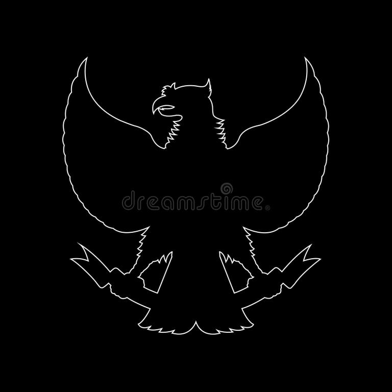 Garuda Pancasila Emblem Stock Illustrations – 470 Garuda Pancasila ...