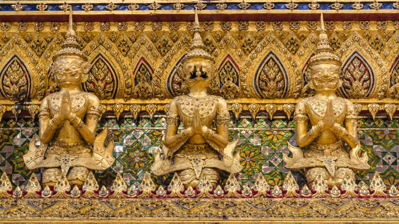 Garuda and Giant stock photo. Image of antique, structure - 34620852