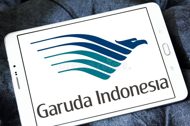 Garuda Indonesia Airlines Logo Editorial Image - Image of companies ...