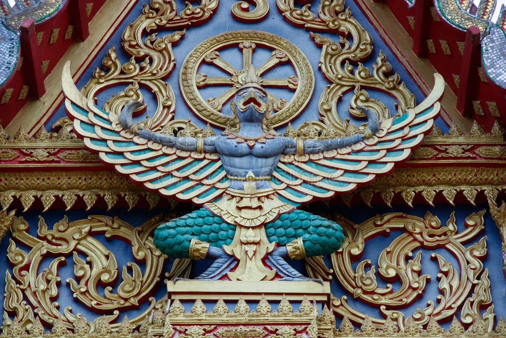 Garuda king stock image. Image of decoration, ancient - 24497987