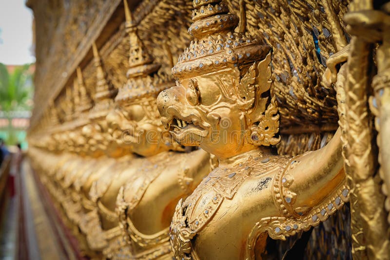 The Garuda stock photo. Image of side, thailand, gold - 59270134
